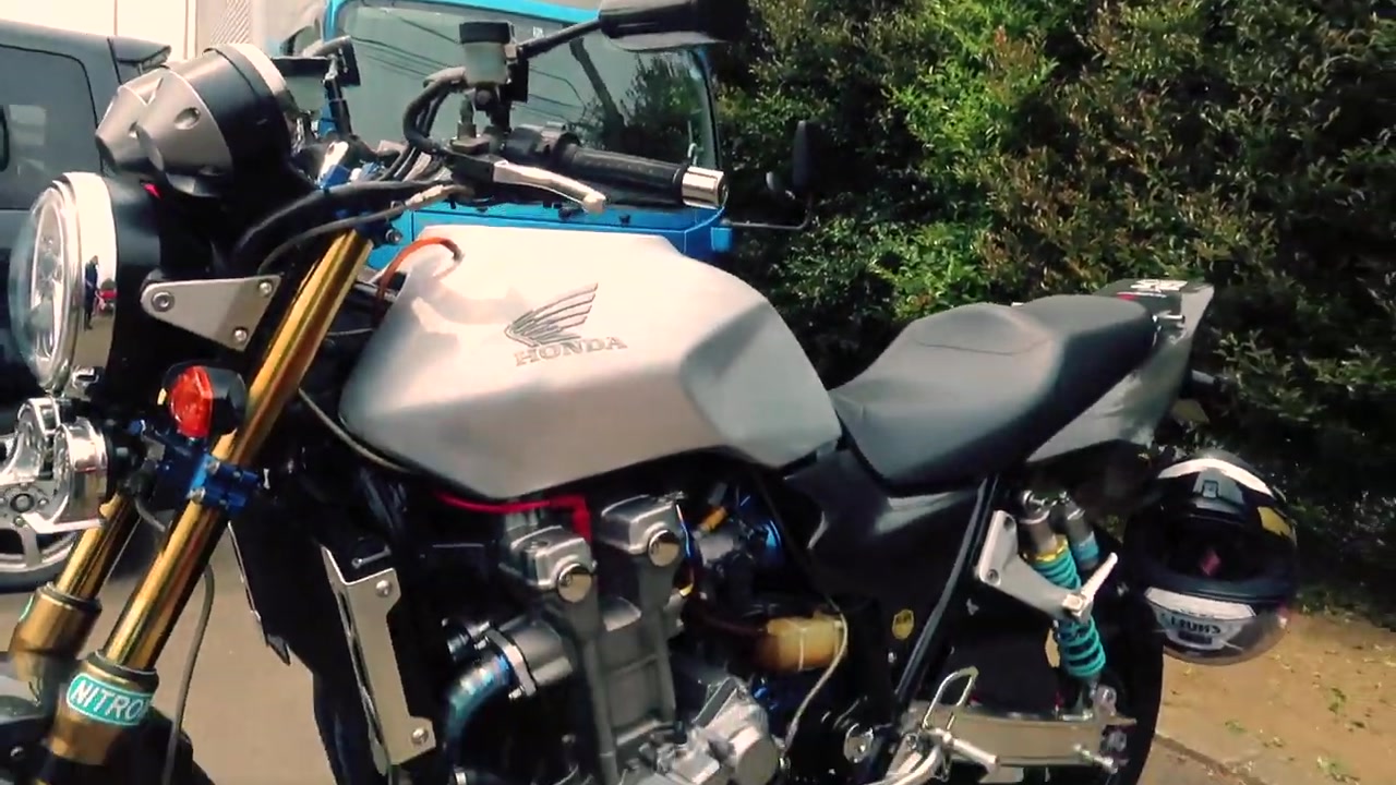 HONDA CB1300SF Custom Machine_哔哩哔哩 (゜-゜)つロ 干杯~-bilibili