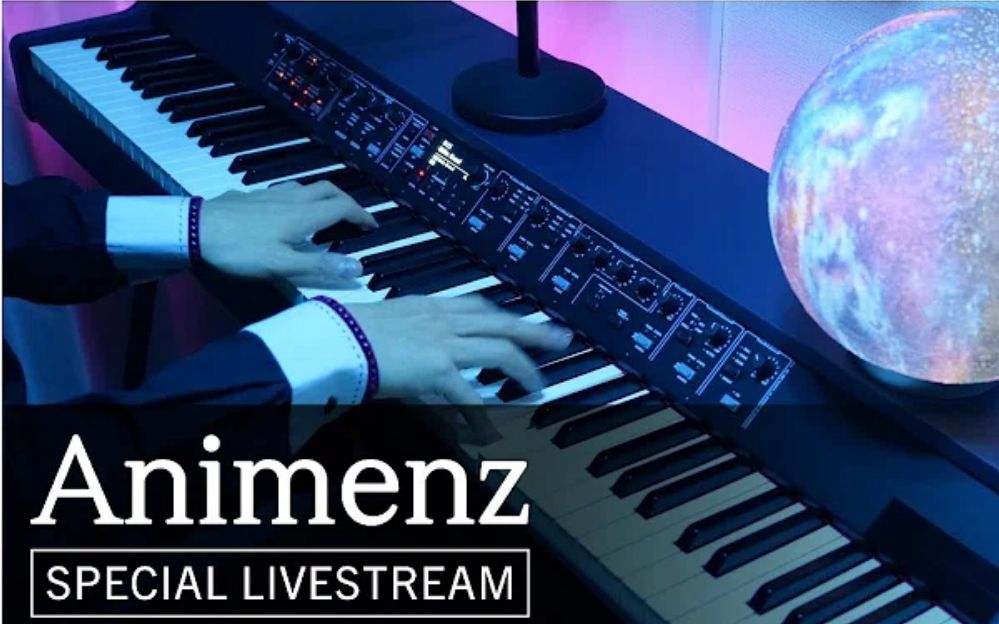 《Animenz》Sword Art Online Medley Piano Livestream #1 (archive from 23rd ...