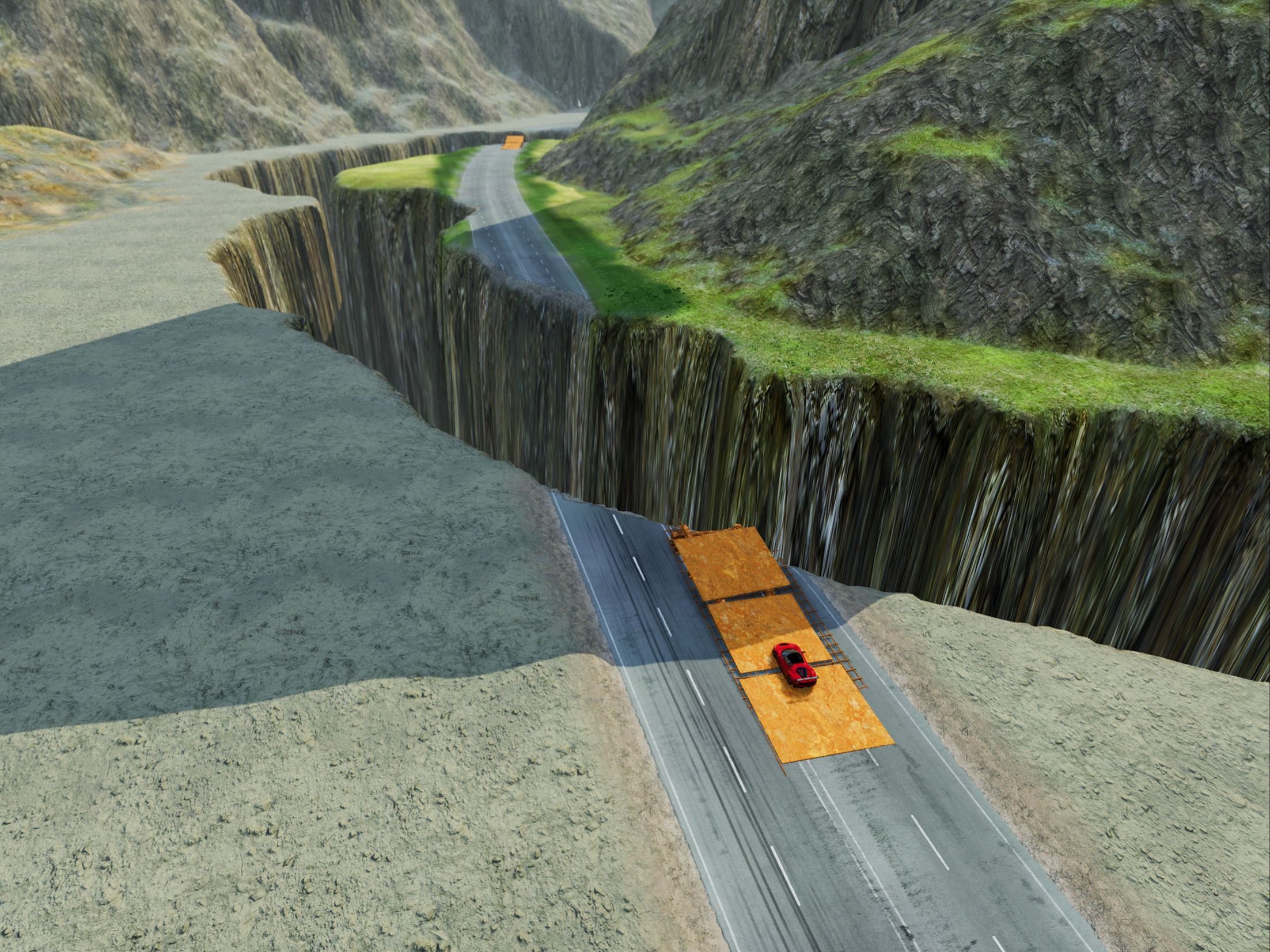 勇敢的车先享受悬崖-BeamNG-TV-BeamNG-TV-哔哩哔哩视频