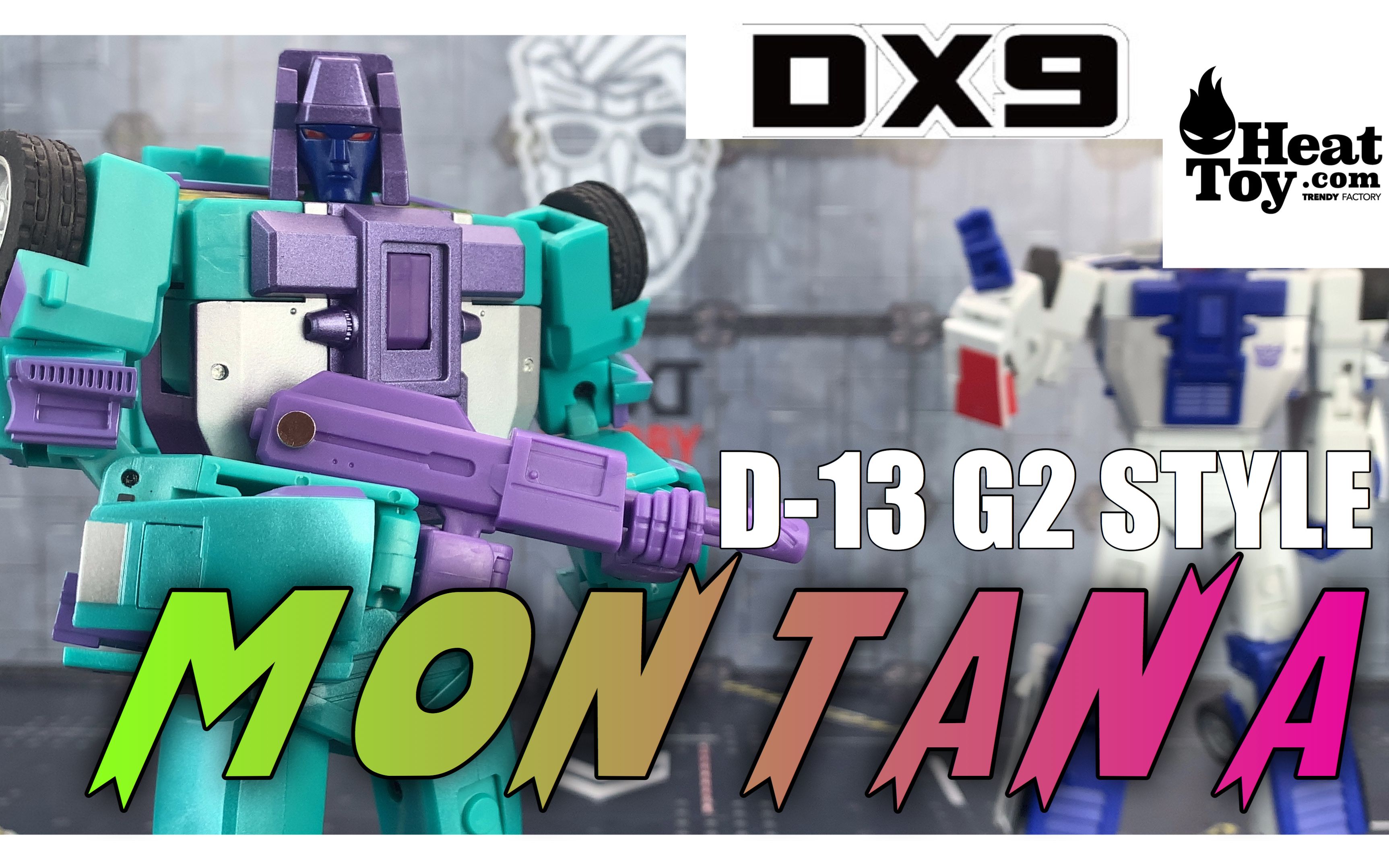 DX9 Toys D13 MONTANA Transformers G2 Masterpiece Breakdown