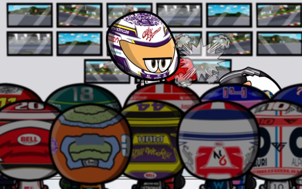 【MiniDrivers】2022沙特大奖赛搞笑版回顾【英西双语】_哔哩哔哩_bilibili