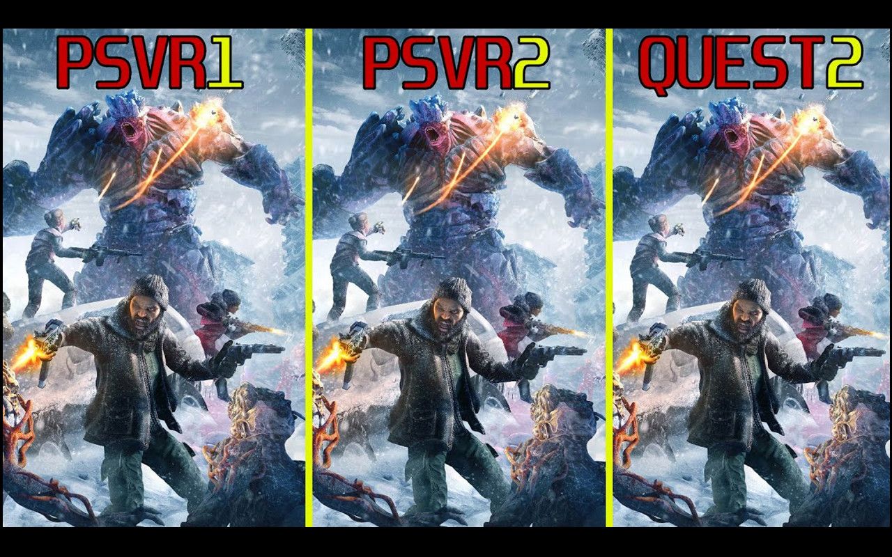 【4K60帧】灭亡之后：凛冬 | PSVR1 vs PSVR2 vs Meta - 哔哩哔哩