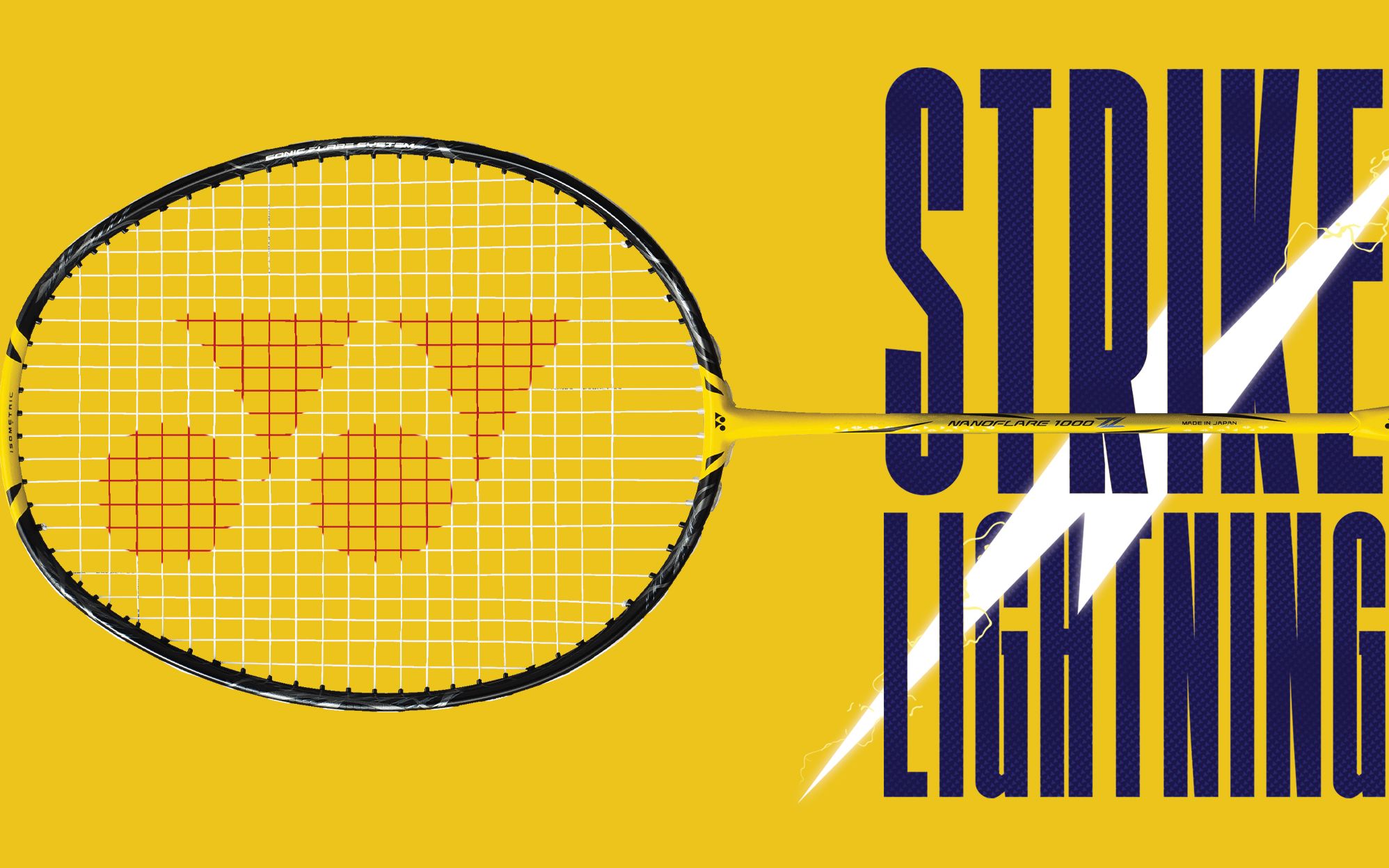 尤尼克斯羽毛球拍 疾光1000z NF1000Z NANOFLARE1000z 羽毛球拍穿线 YONEX NBG95