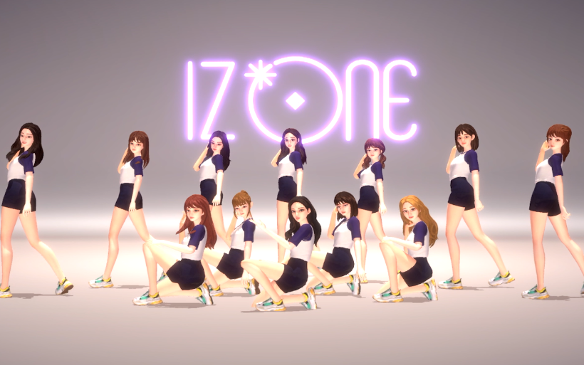 【IZ*ONE】Universe D-D-D Dance 舞蹈版 团体横版直拍 AI.ver_哔哩哔哩_bilibili