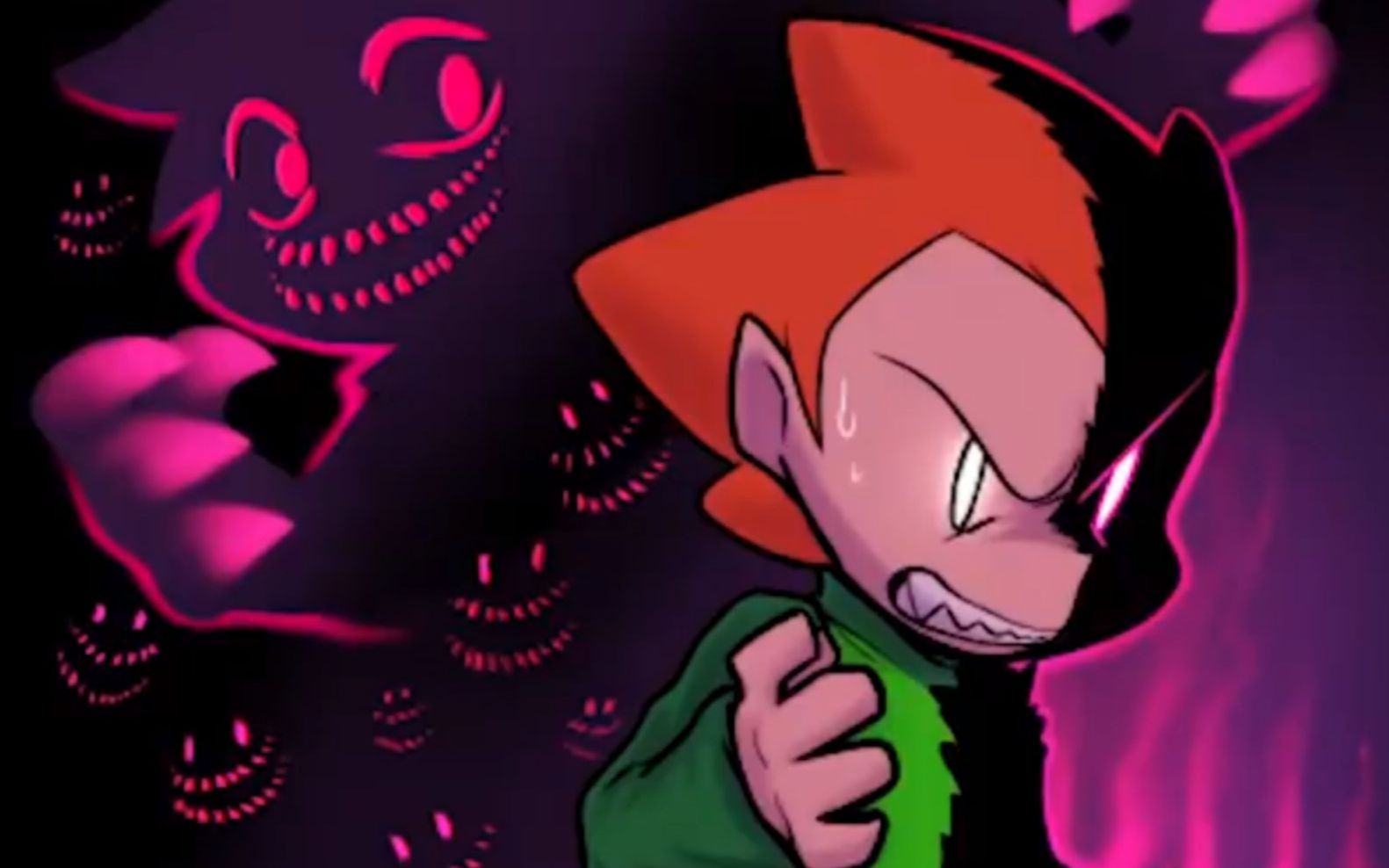 FNF - Corruption Sr Guest‘s Take重制版腐化pico第一天，作者fnf音游人，有补帧加德芙，破防量破700，点赞 ...