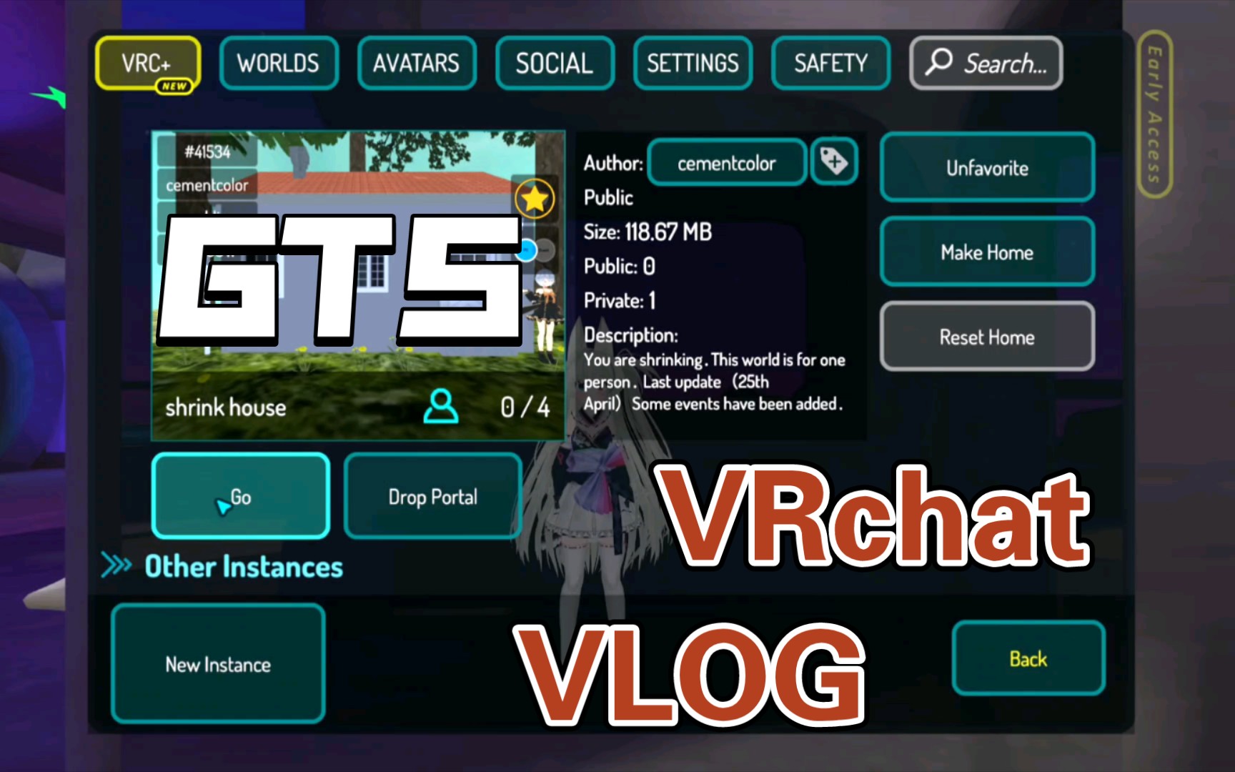 [VRChat教程] 从网页进入VRC地图