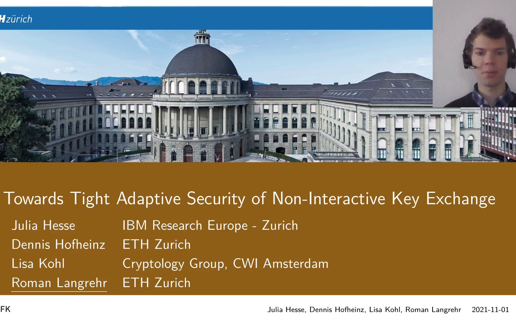 [TCC 2021] - Towards Tight Adaptive Security of Non-Interactive Key ...