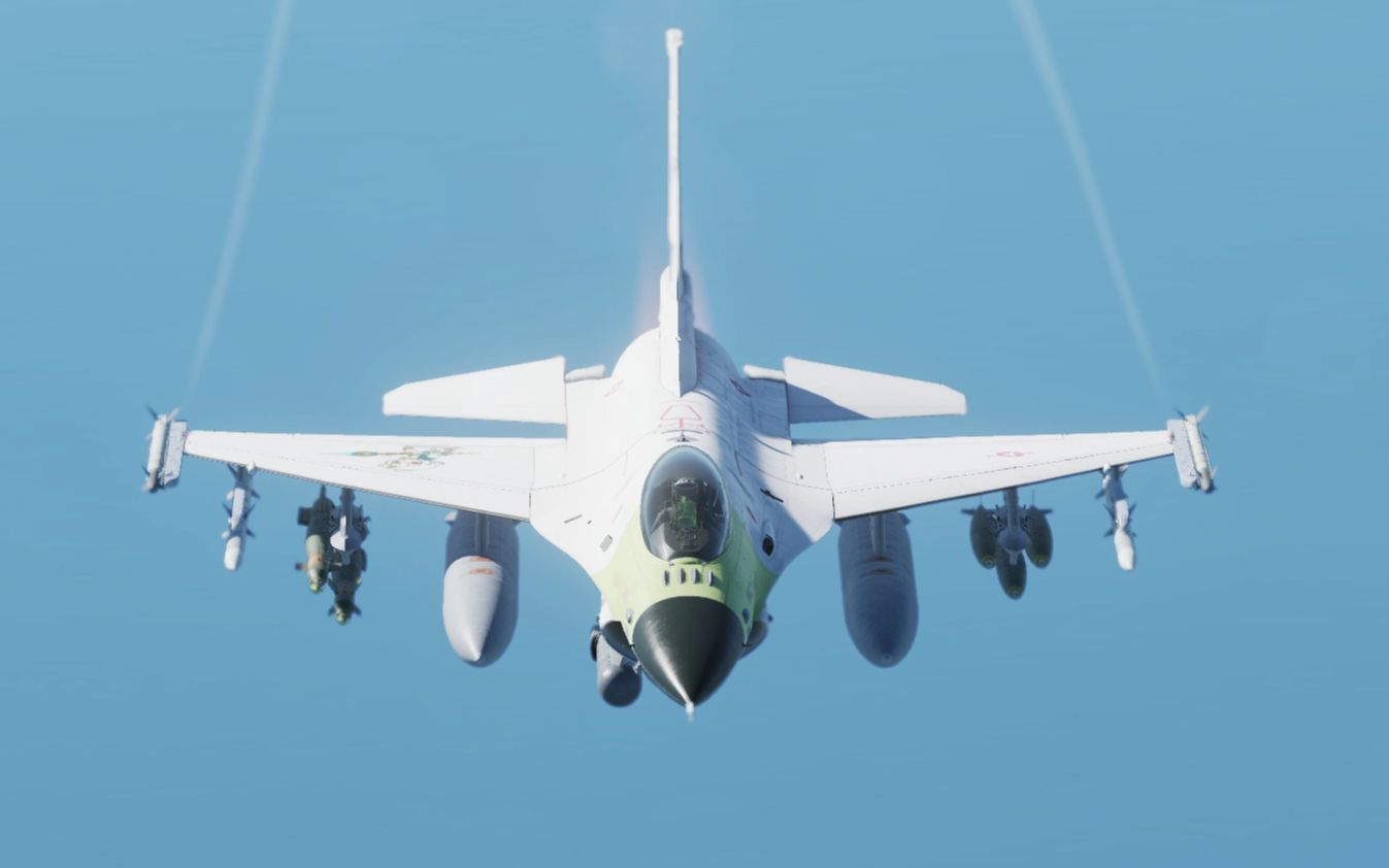 【DCS】苹果公司的F-16C宣传片_哔哩哔哩_bilibili