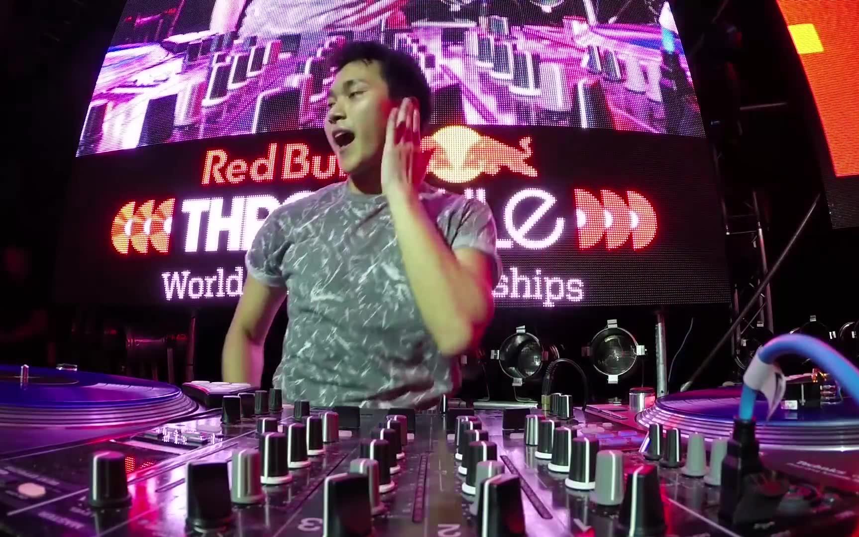 【搬运】红牛DJ大赛第一！ DJ CARLO ATENDIDO Scratch_哔哩哔哩_bilibili