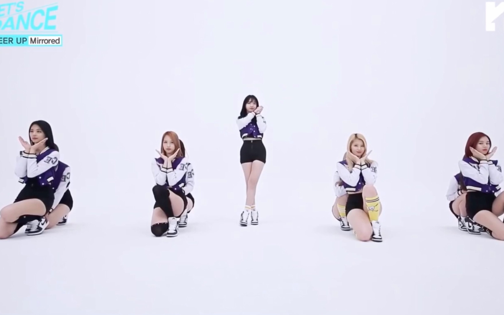 TWICE《CHEER UP》舞蹈版练习室镜面慢速 扒舞自用_哔哩哔哩_bilibili