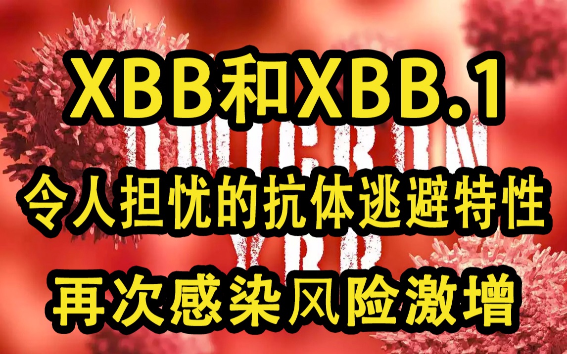地狱犬BQ.1.1还没到, XBB和XBB.1已经蓄势待发了/ 截止发稿,... - 哔哩哔哩