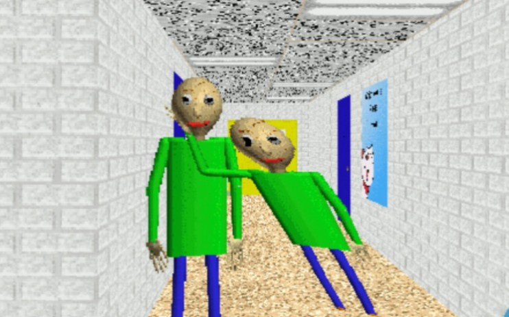 【Raldi's Crackhouse】双重麻烦模式通关 - 哔哩哔哩