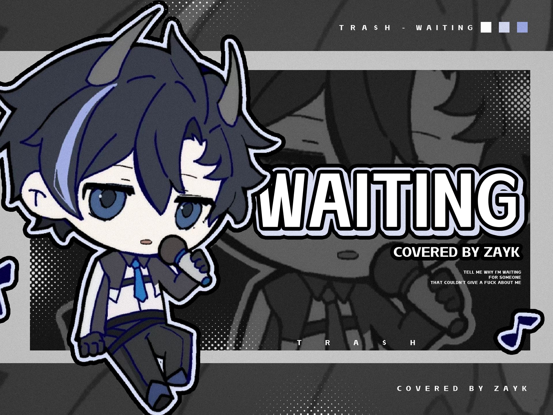 心碎EMO的小曲儿💔《WAITING》 欧美男声致郁翻唱-择克Zayk-择克Zayk-哔哩哔哩视频