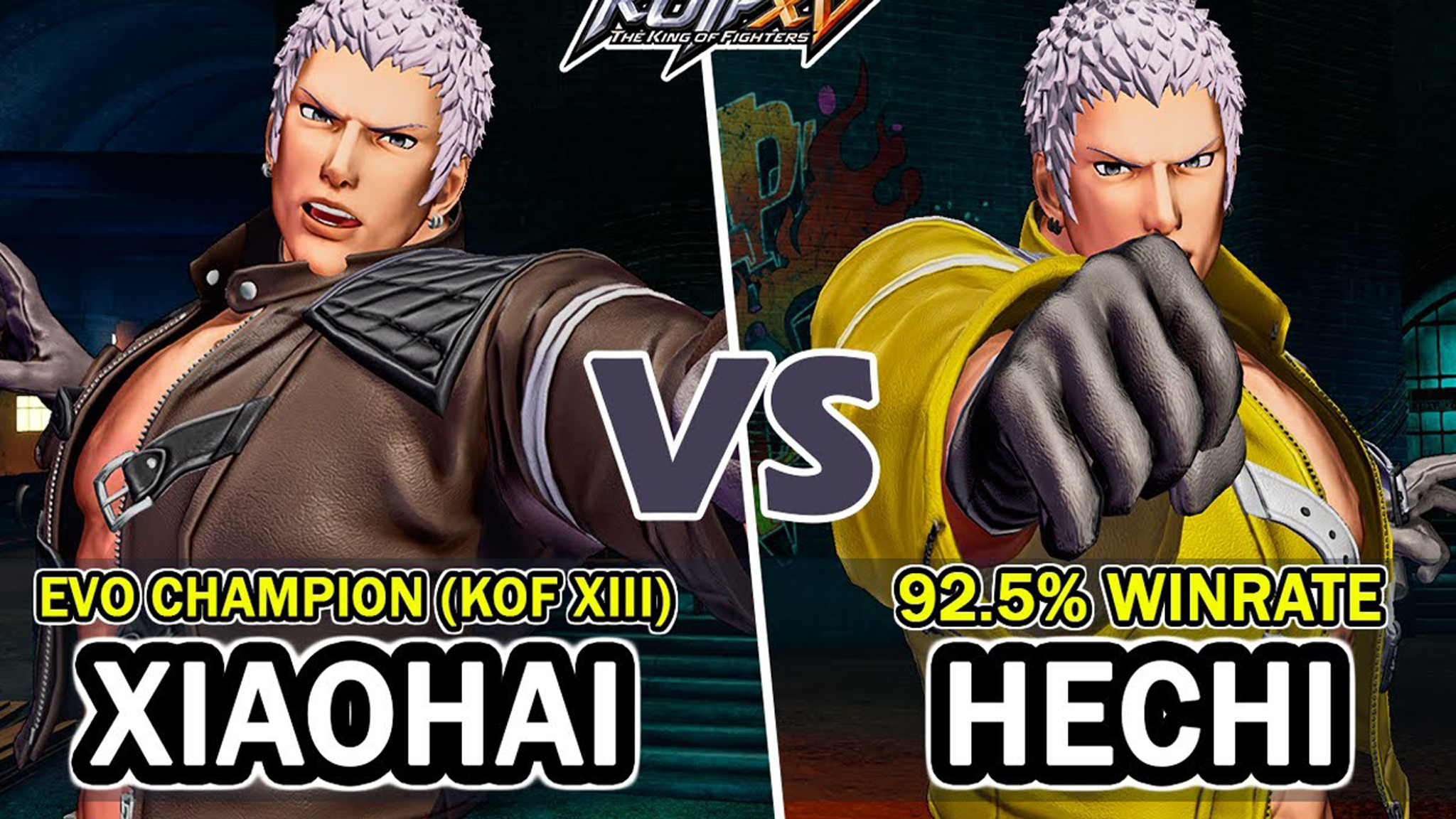 拳皇 XV：Xiaohai（七枷社、柯隆）VS Hechi（七枷社、柯隆）_哔哩哔哩bilibili_街头霸王