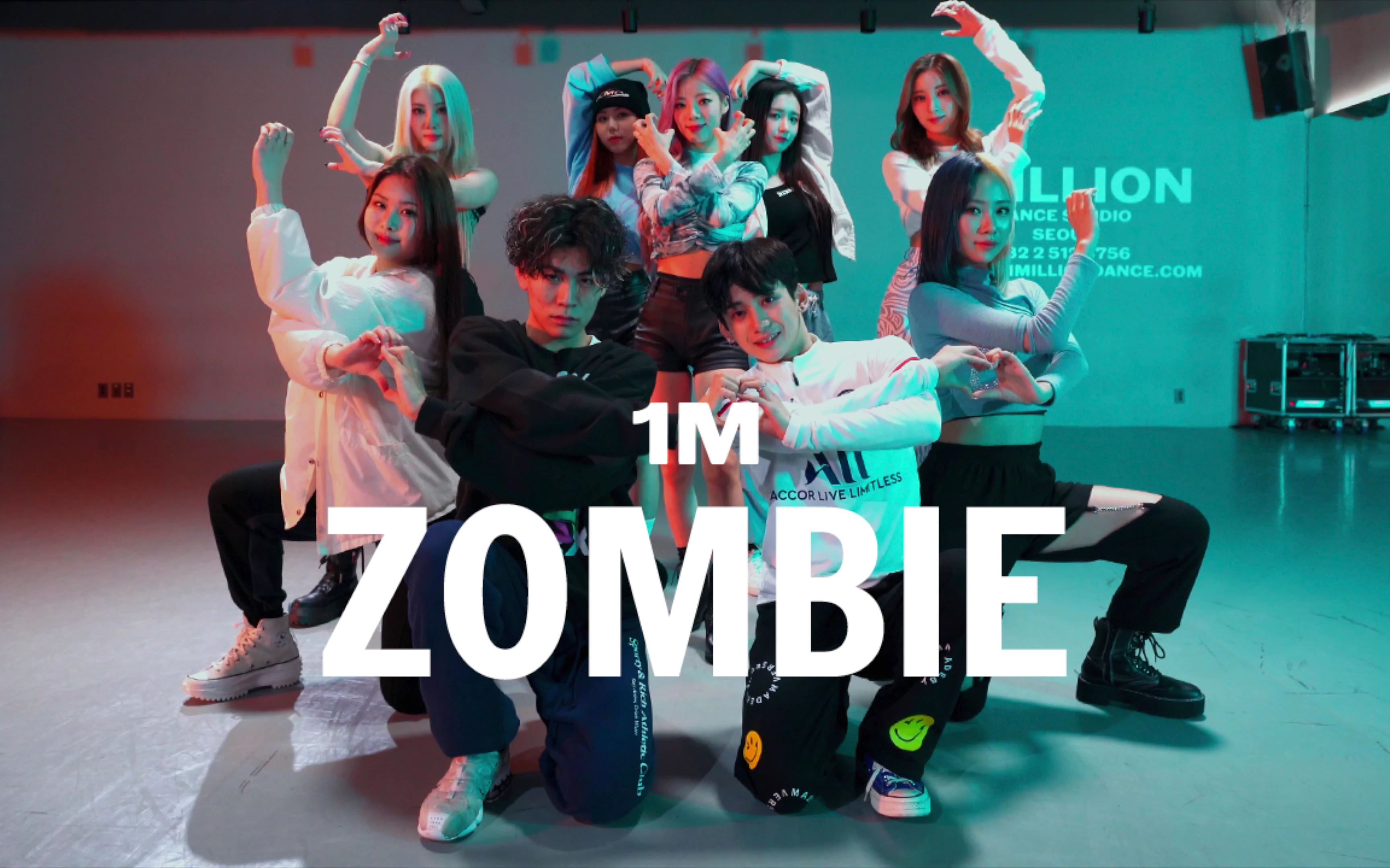 【1M合作】PURPLE KISS《Zombie》Root X Yumeki 编舞 Prod. by Lia Kim_哔哩哔哩_bilibili