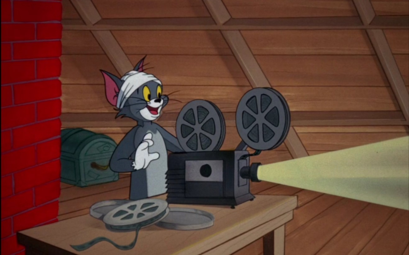 猫和老鼠 Shutter-Bugged Cat（快门窃听猫）-Tom-China-Tom-China-哔哩哔哩视频