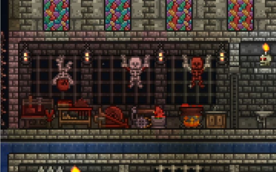 【泰拉瑞亚】这TM才是监狱！_哔哩哔哩_bilibili