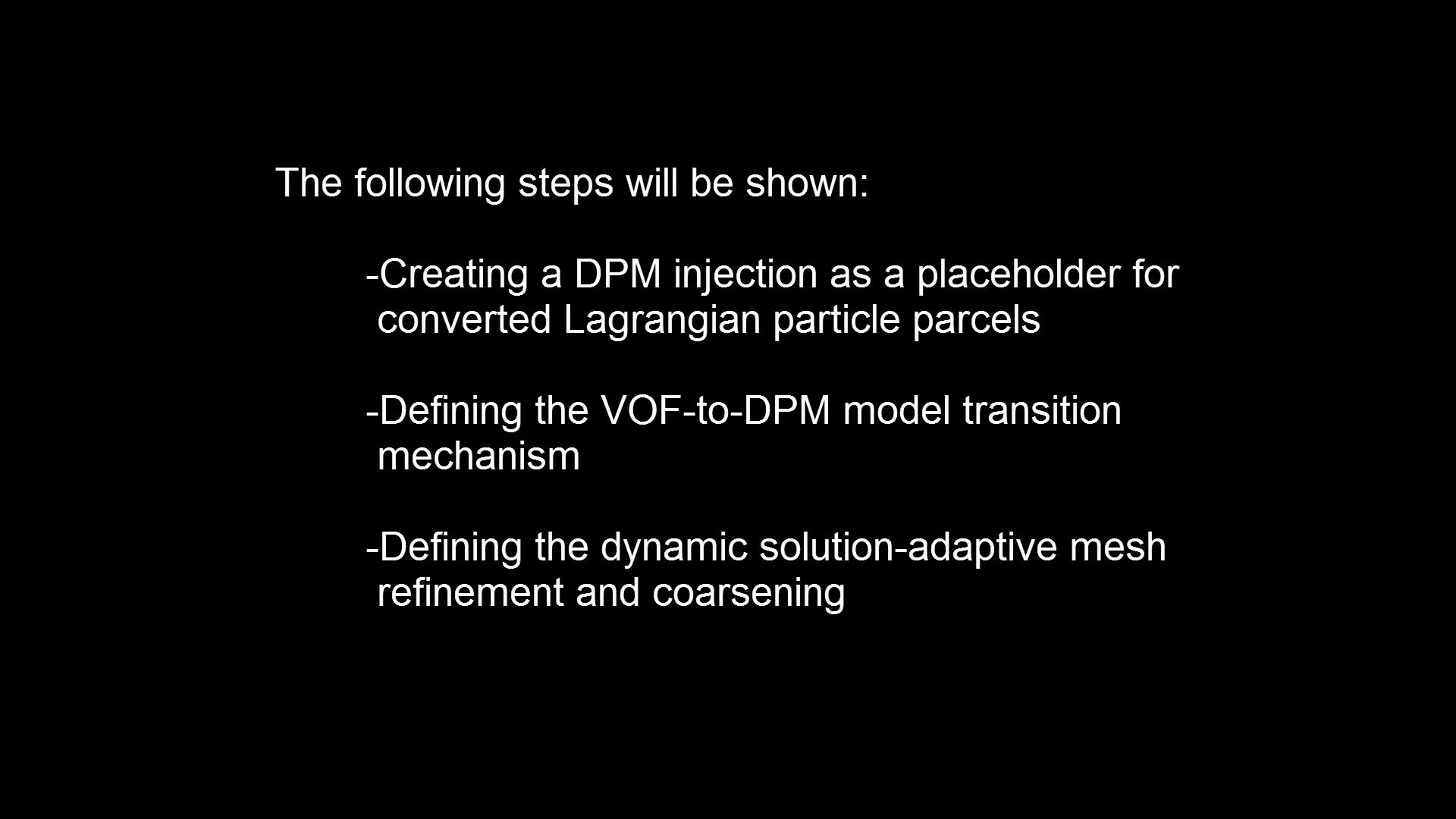 ANSYS 官方教程VOF-DPM 喷雾模拟_哔哩哔哩_bilibili