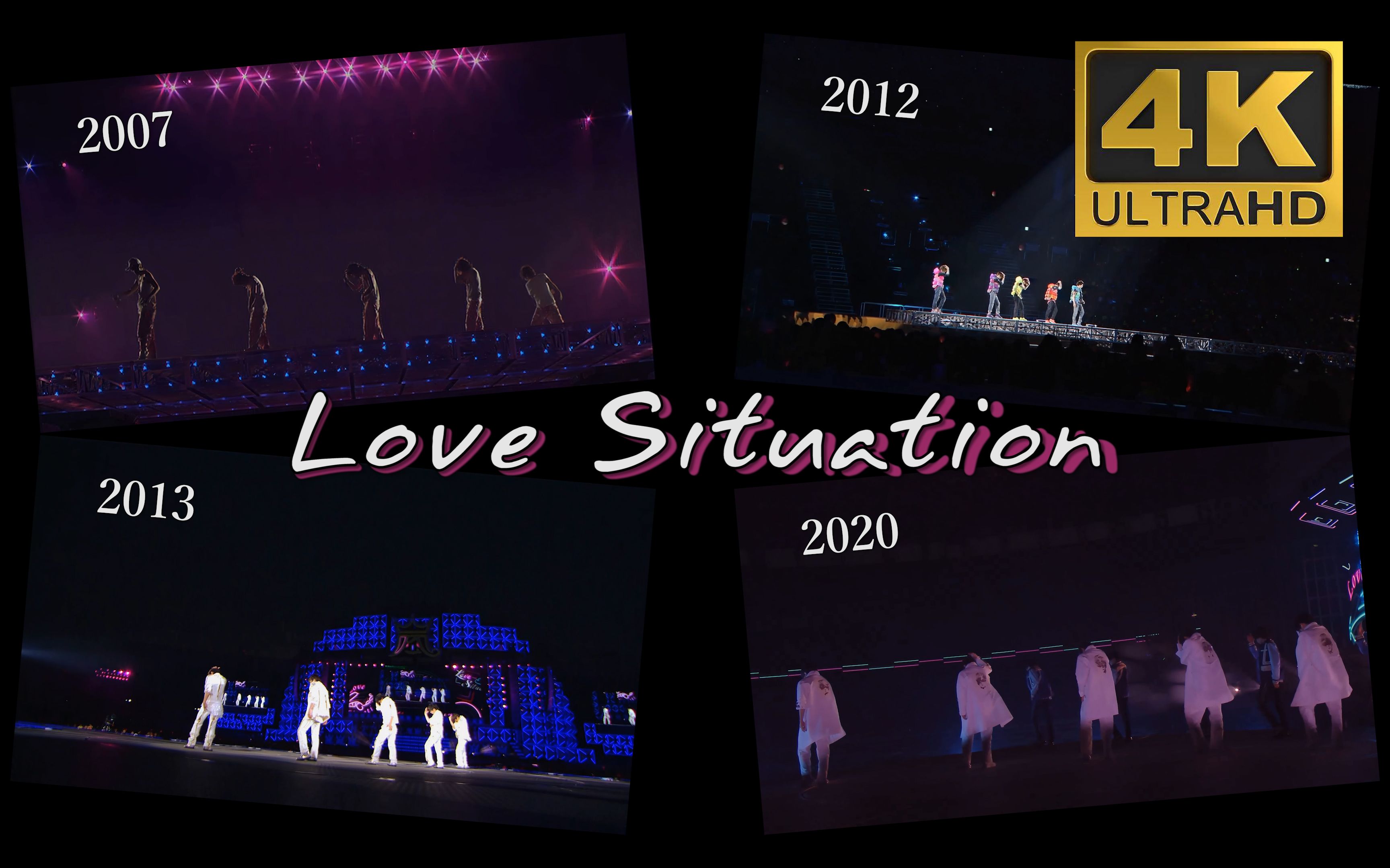 【4K60帧|全网最高画质】岚朋友的音乐回忆——Love Situation全版本收入_哔哩哔哩_bilibili