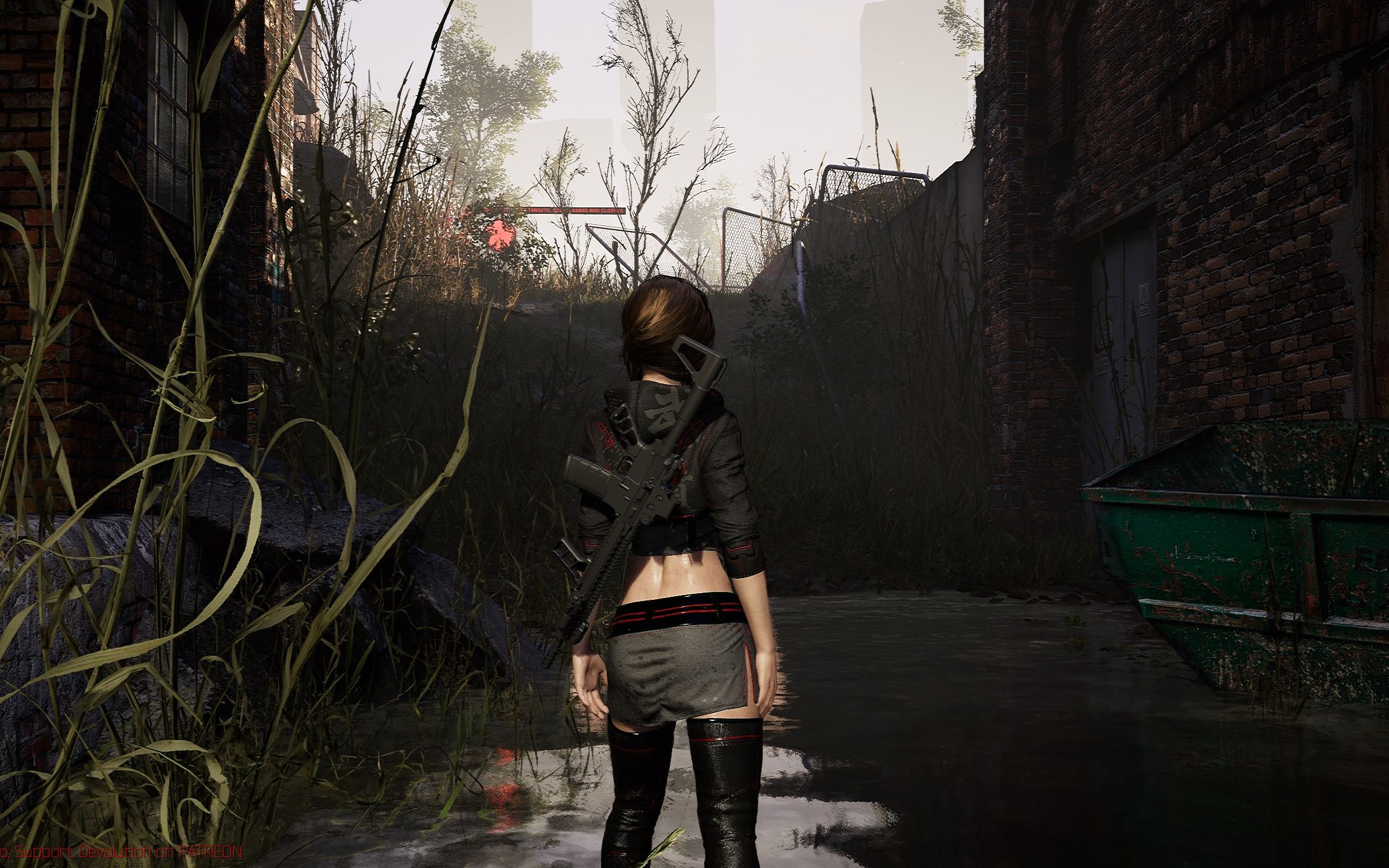 [4K 60FPS][Delta Zone] 这游戏简直牛逼疯了！小姐姐版逃离塔科夫，UE4引擎制作超牛逼的画面，超硬核的游戏模式+枪械改造 ...