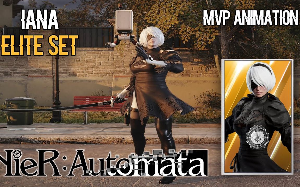 【R6S】Y7S3 IANA联动2B精英皮肤一览_哔哩哔哩bilibili_彩虹六号围攻