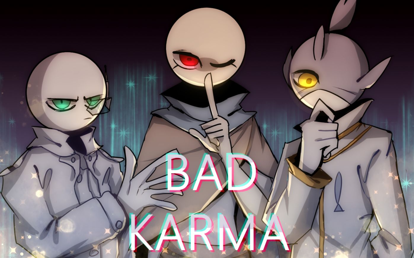【合作meme】-bad karma-_哔哩哔哩_bilibili