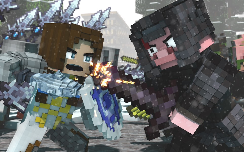 【Rainimator/Minecraft动画/官搬】Gotta Get Outta Here - A Minecraft Music ...