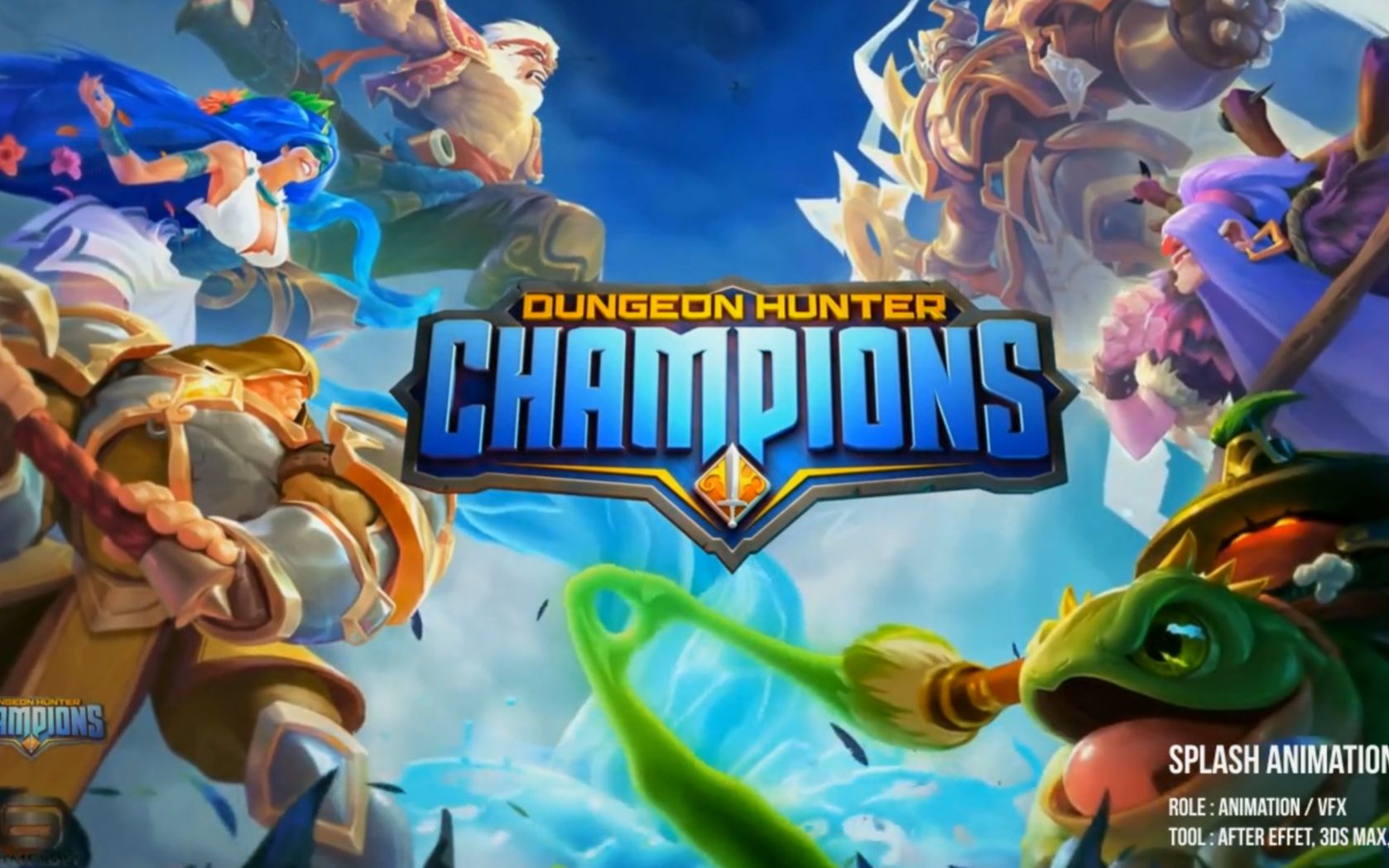 Gameloft高级动效艺术家视效欣赏~泰裤辣，必须点个赞~-CGSmall游戏美术课堂-CGSmall游戏美术课堂-哔哩哔哩视频