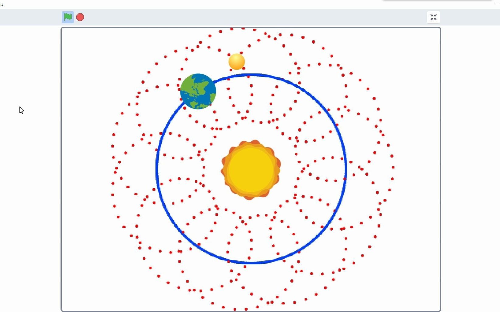蓝桥杯STEMA选拔赛Scratch编程实现地球月球公转_哔哩哔哩_bilibili