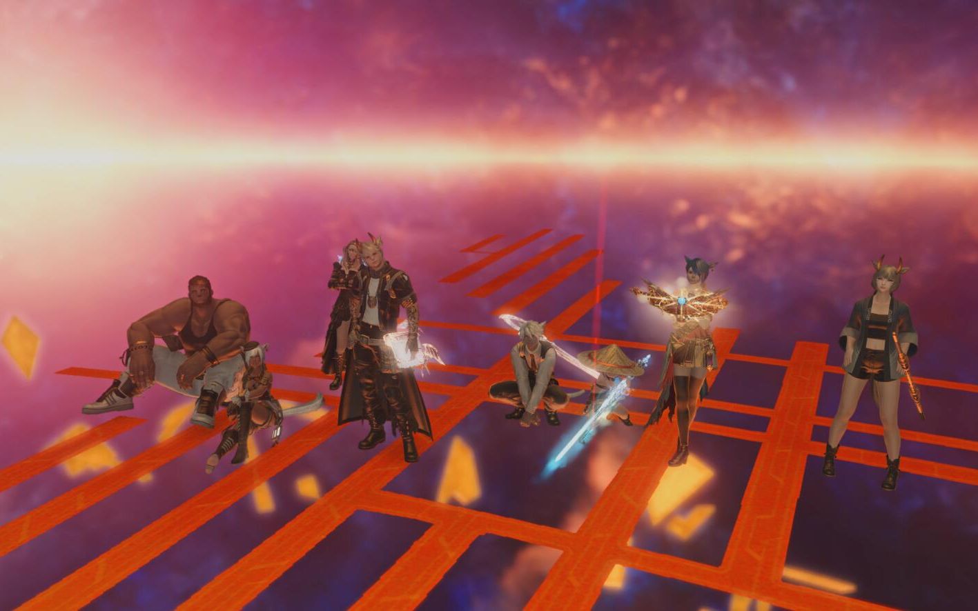 【FF14】绝巴哈姆特 枪刃ST视角初通 三奶阵容_哔哩哔哩_bilibili