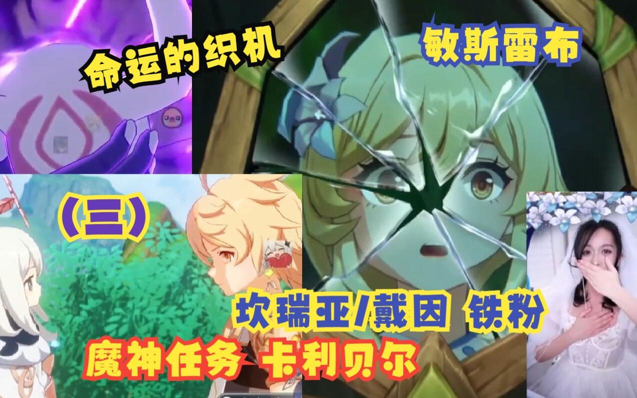 【原神/熟肉】戴因、坎瑞亚铁粉Minsleif 《卡利贝尔【三】》是双胞胎？还是 - 哔哩哔哩