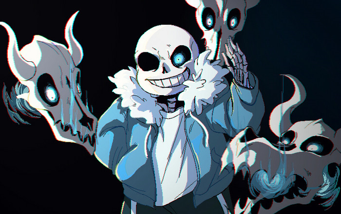 Undertale - No Hit Sans_哔哩哔哩_bilibili