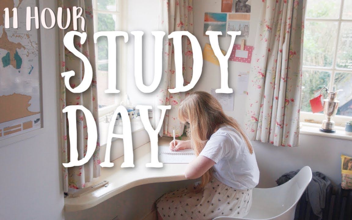 【Ruby Granger】11小时Study With Me|学习也可以是件幸福的事~_哔哩哔哩_bilibili