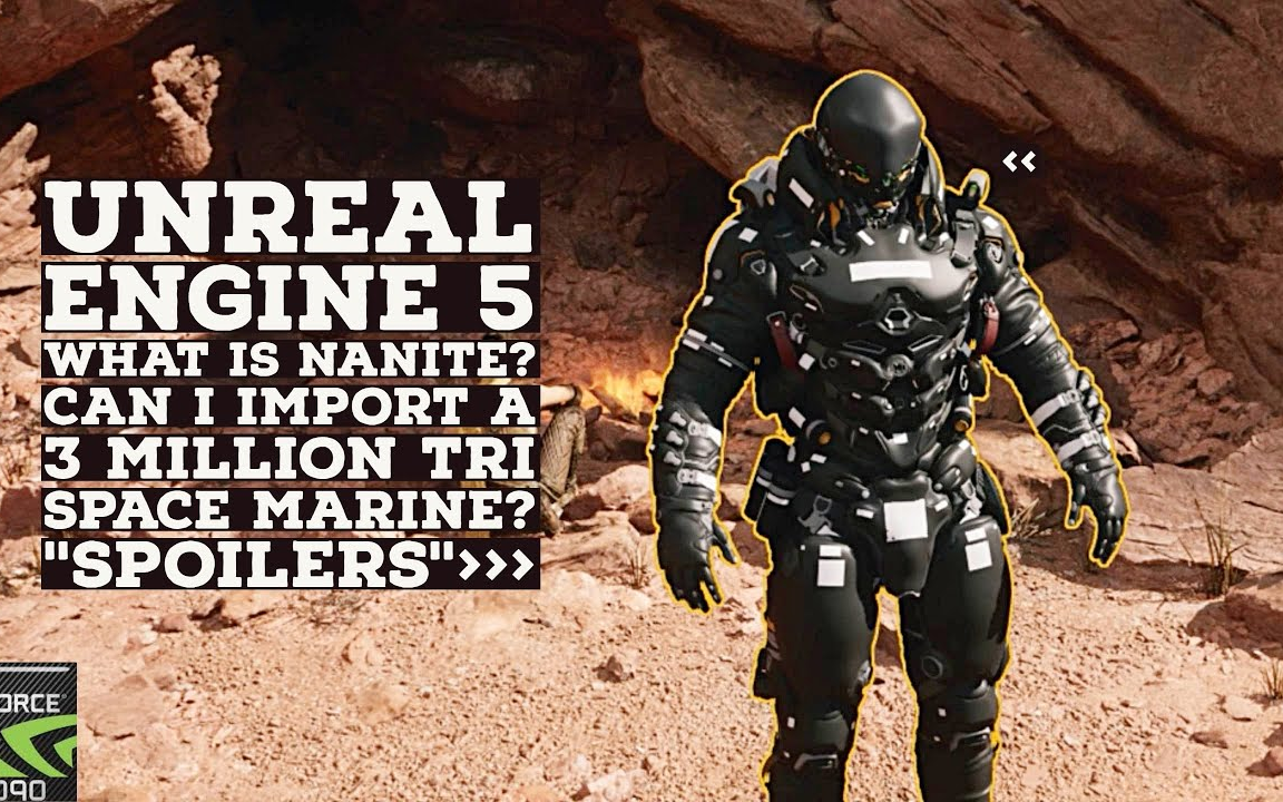 【UE5】如何使用 nanite_哔哩哔哩_bilibili