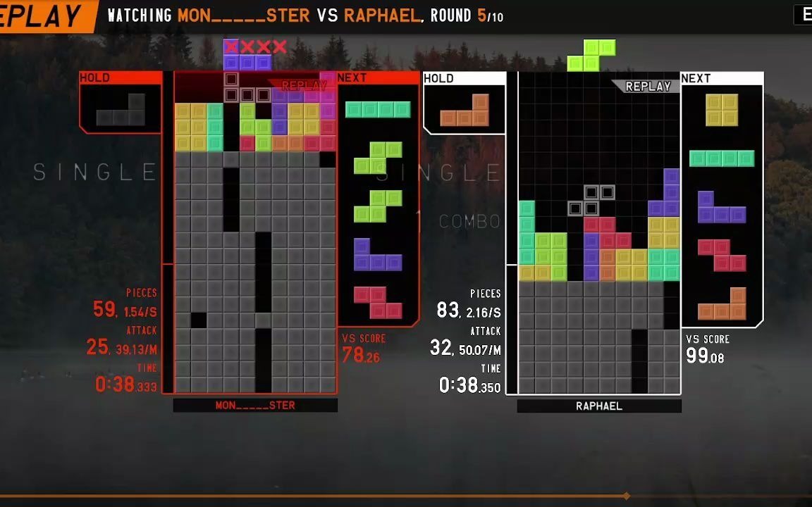 【TETR.IO】萌新撞U日记②_哔哩哔哩_bilibili