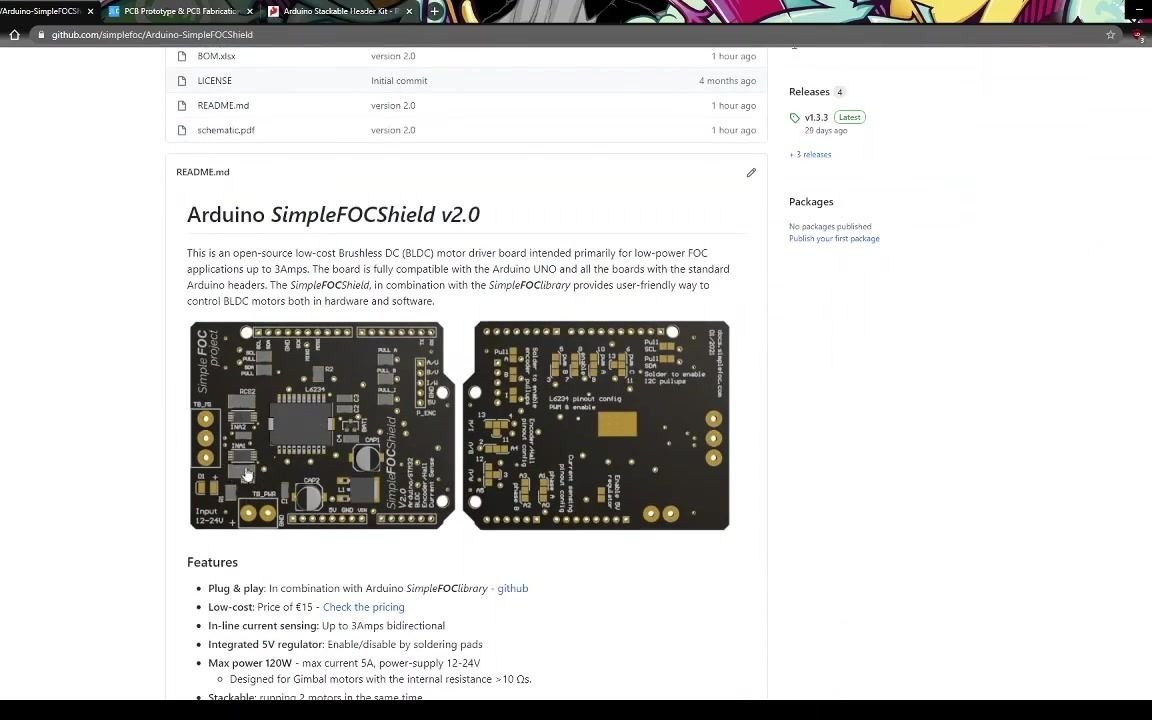 SimpleFOC 新版发布 | 订购您自己的SimpleFOCShield！_哔哩哔哩_bilibili