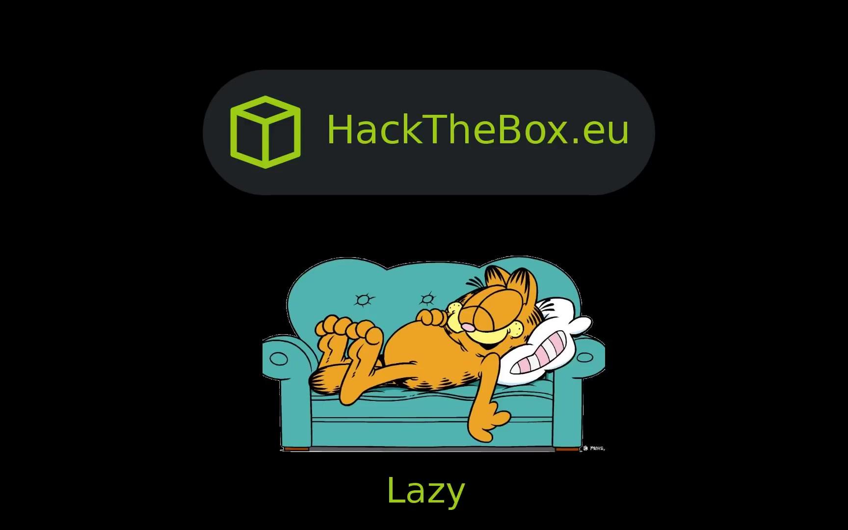 HackTheBox - Lazy_哔哩哔哩_bilibili