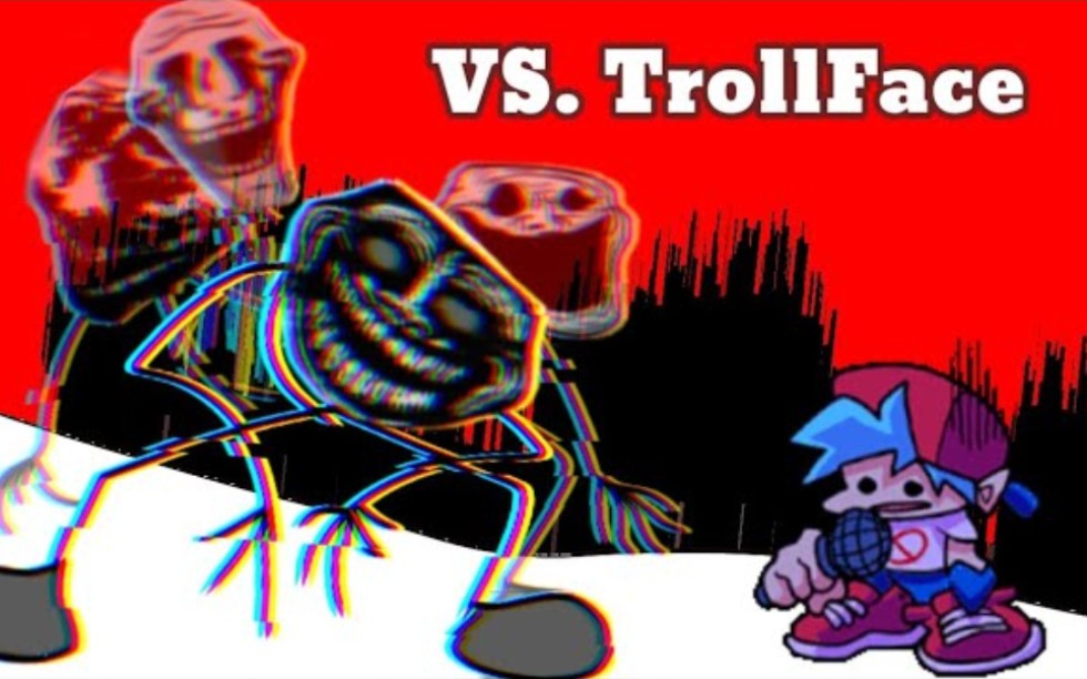Friday Night Funkin' - VS. Troll Face _Troll Face Over Whitty_ Mod ...