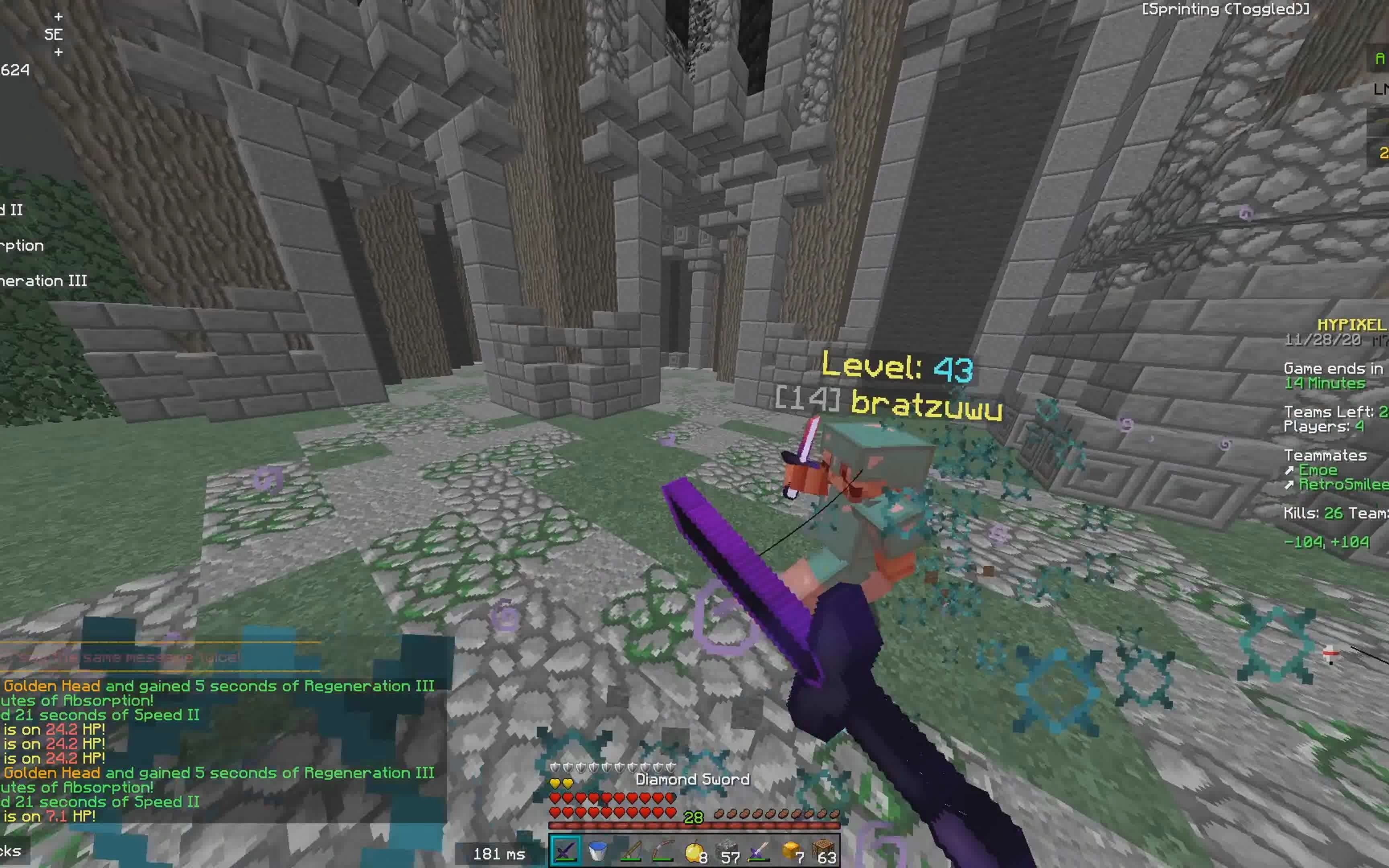 Hypixel UHC Highlights #19 27Kills_哔哩哔哩_bilibili