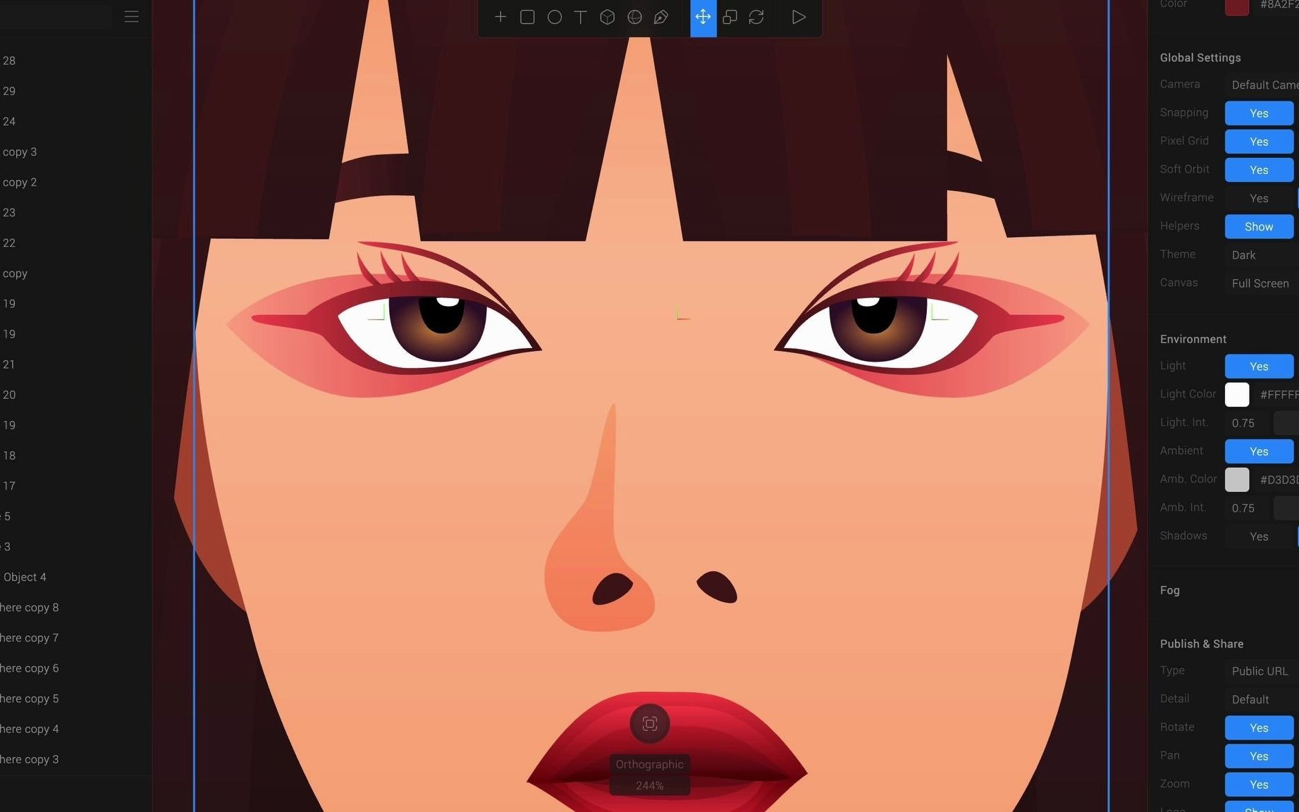 【spline】新工具推荐，设计师上手极快的轻量级3D软件_哔哩哔哩_bilibili