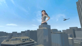 （giantess） Mega Ryung_哔哩哔哩 (゜-゜)つロ 干杯~-bilibili