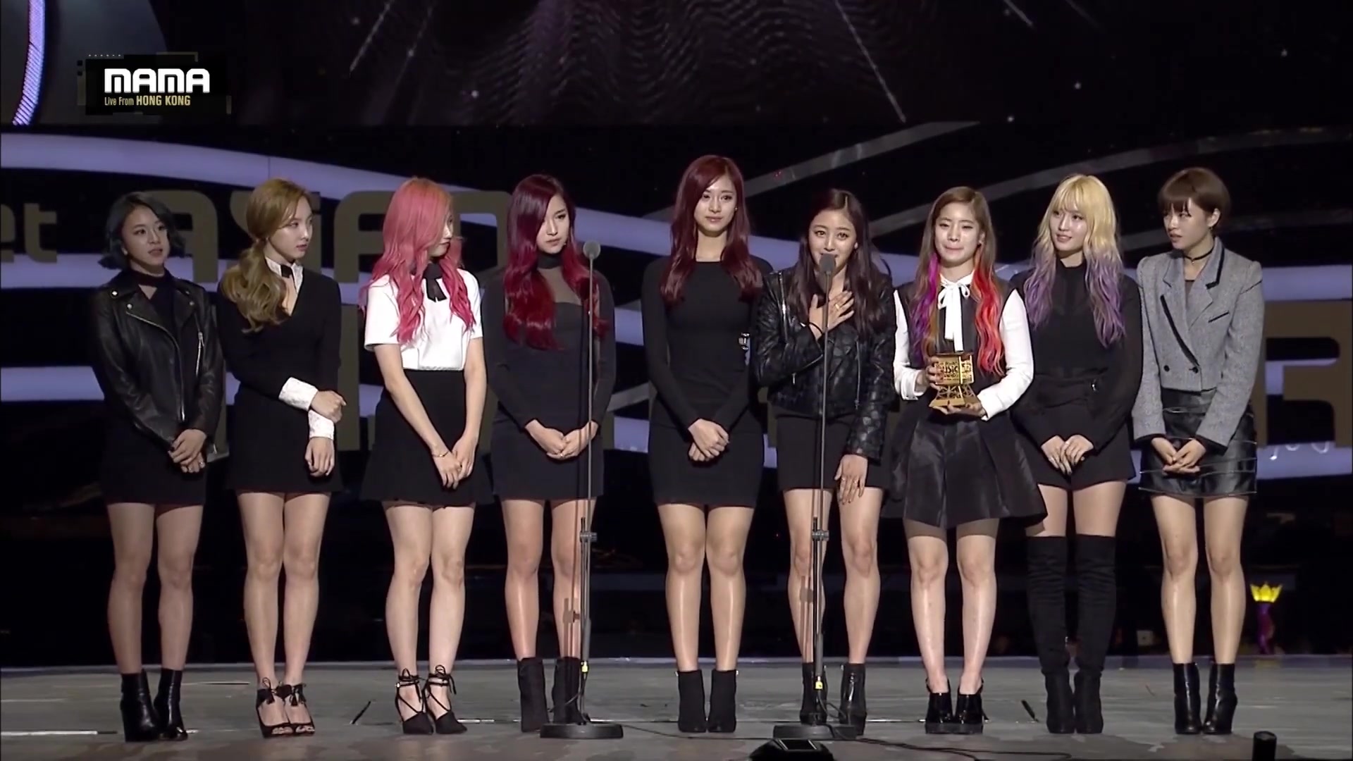 【TWICE】MAMA历年舞台颁奖合集_哔哩哔哩_bilibili