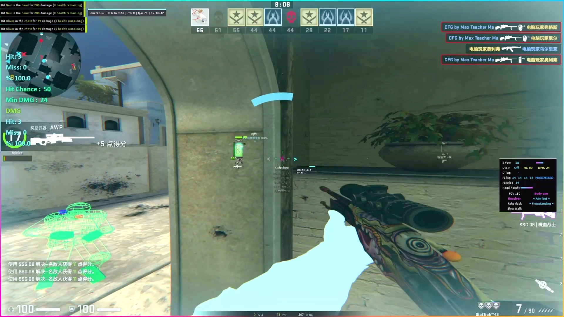 gamesense bkt free cofig_哔哩哔哩_bilibili