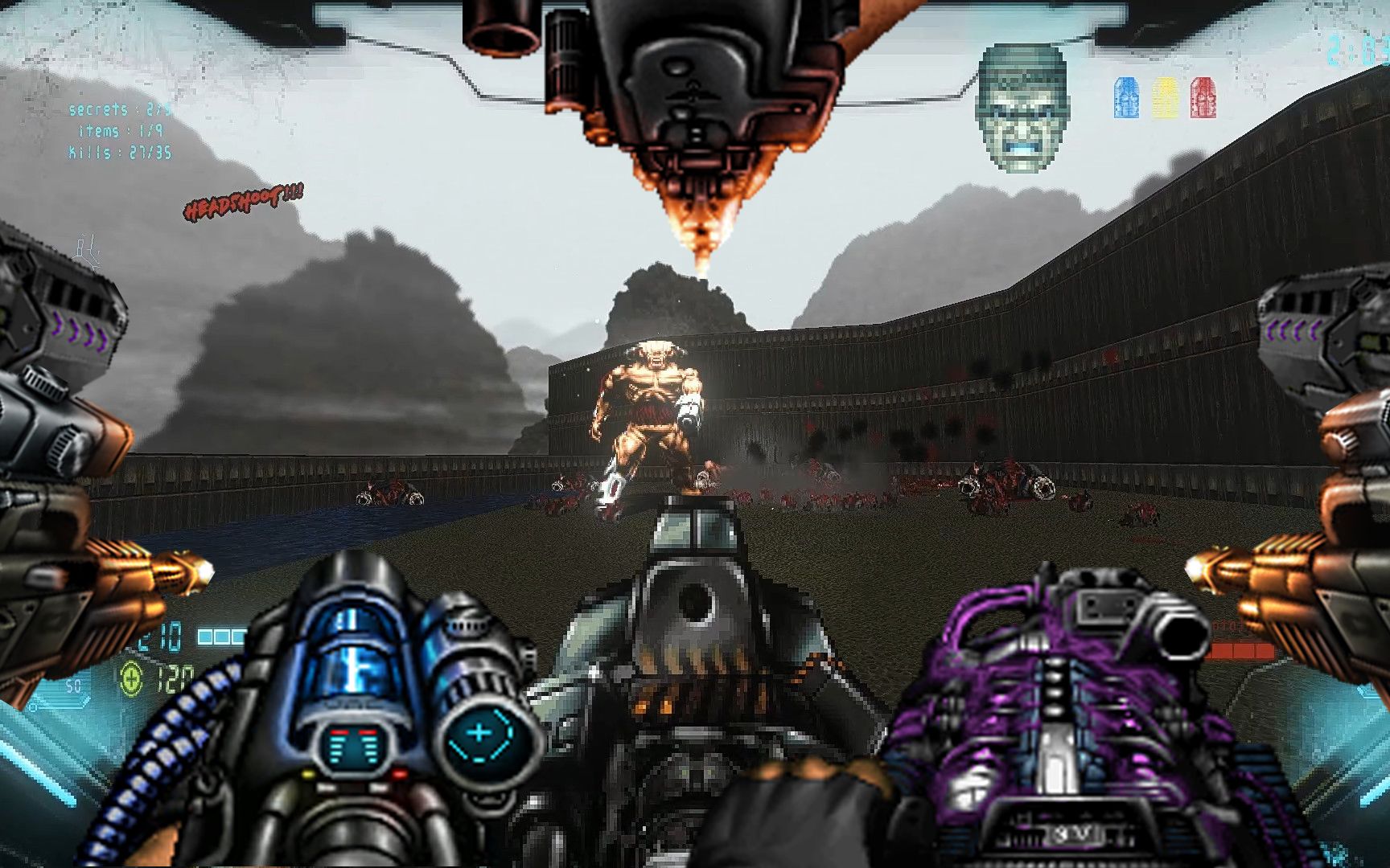 【Project Brutality 3.0】所有原版武器展示 - 哔哩哔哩