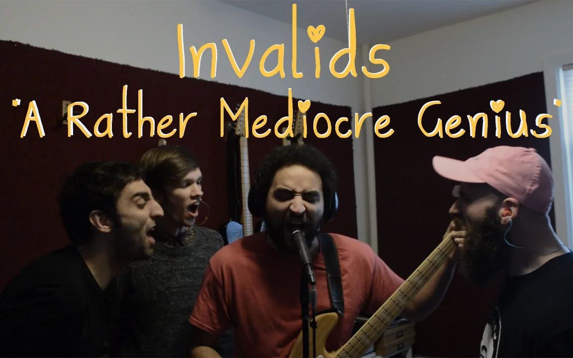 [美国数摇/Emo乐队推荐] Invalids - A Rather Mediocre Genius (official video)