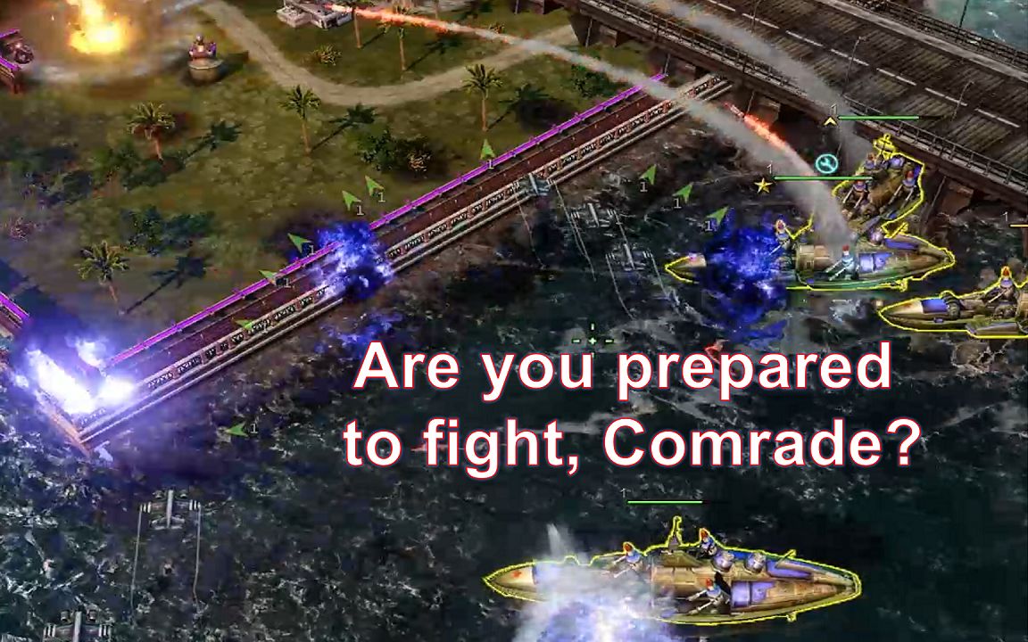 【RA3日冕】指挥官挑战S1E2——Can you feel the Soviet might?_红色警戒3