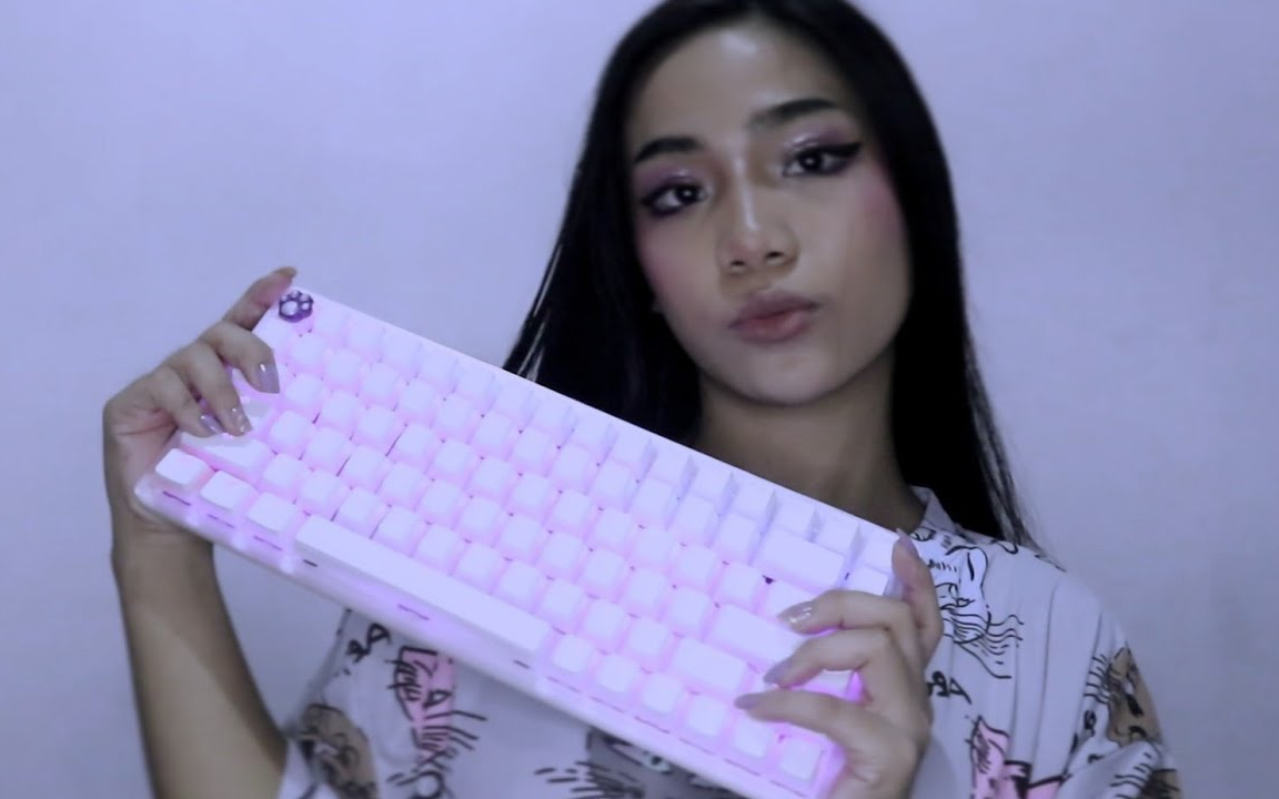 【valoulette助眠/无人声】☁︎按钮声福利·暗黑系温柔美女组装机械键盘 | 触发音 | 无人声 | 敲击音 |_哔哩哔哩_bilibili