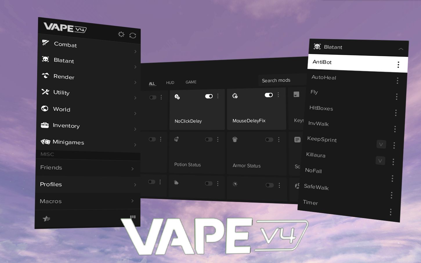[送正版]使用Vape在hyp当着安全黑客 - 哔哩哔哩