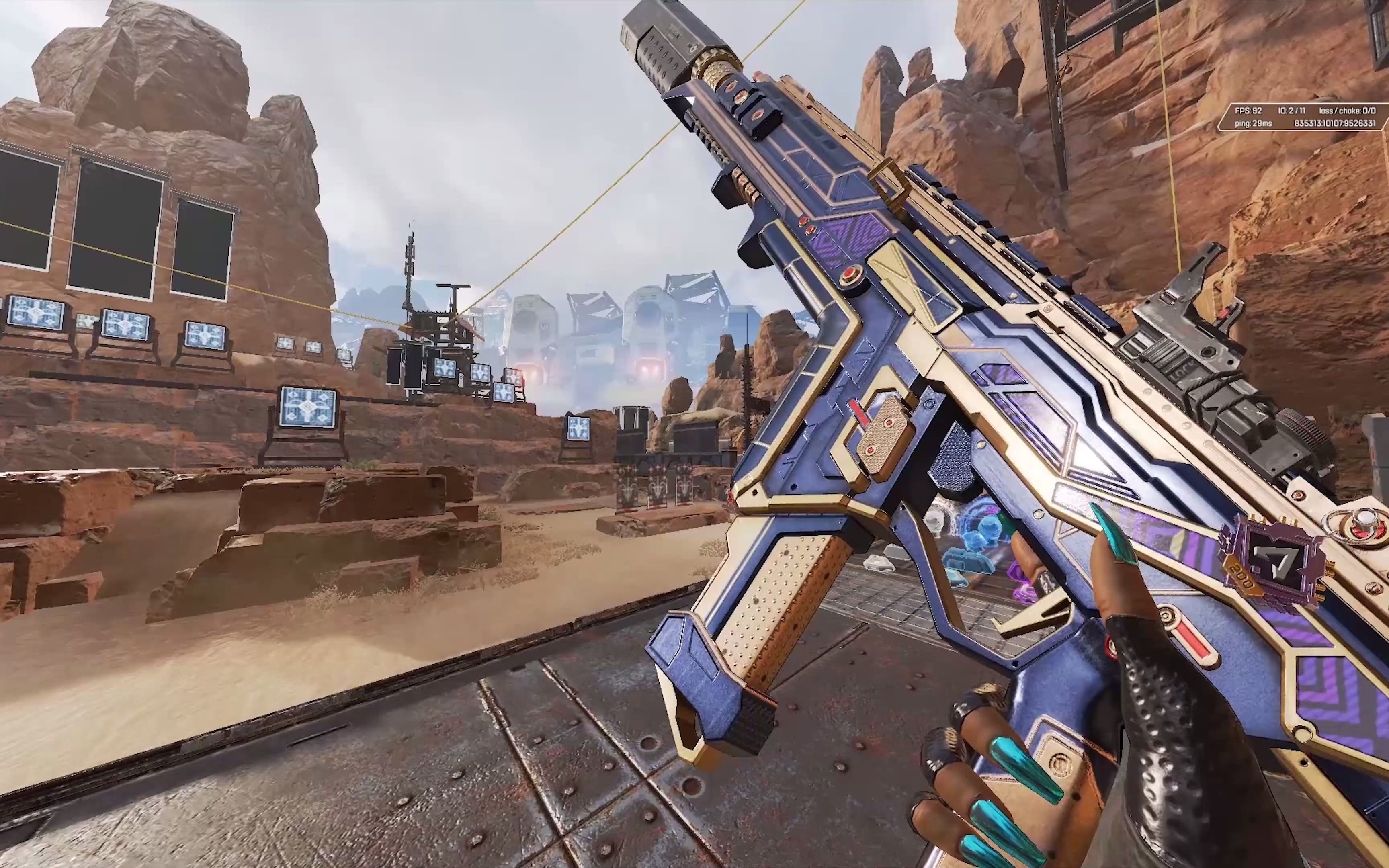 买前先看！青铜时代，最好看的R301紫皮！_APEX英雄_第一视角