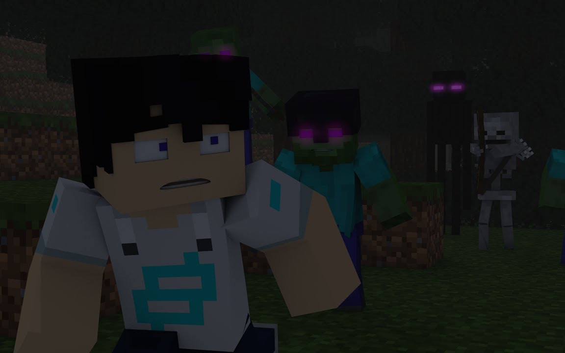 【JeffVix】Minecraft音乐动画「Tired」【双语字幕】（听歌向）_哔哩哔哩_bilibili